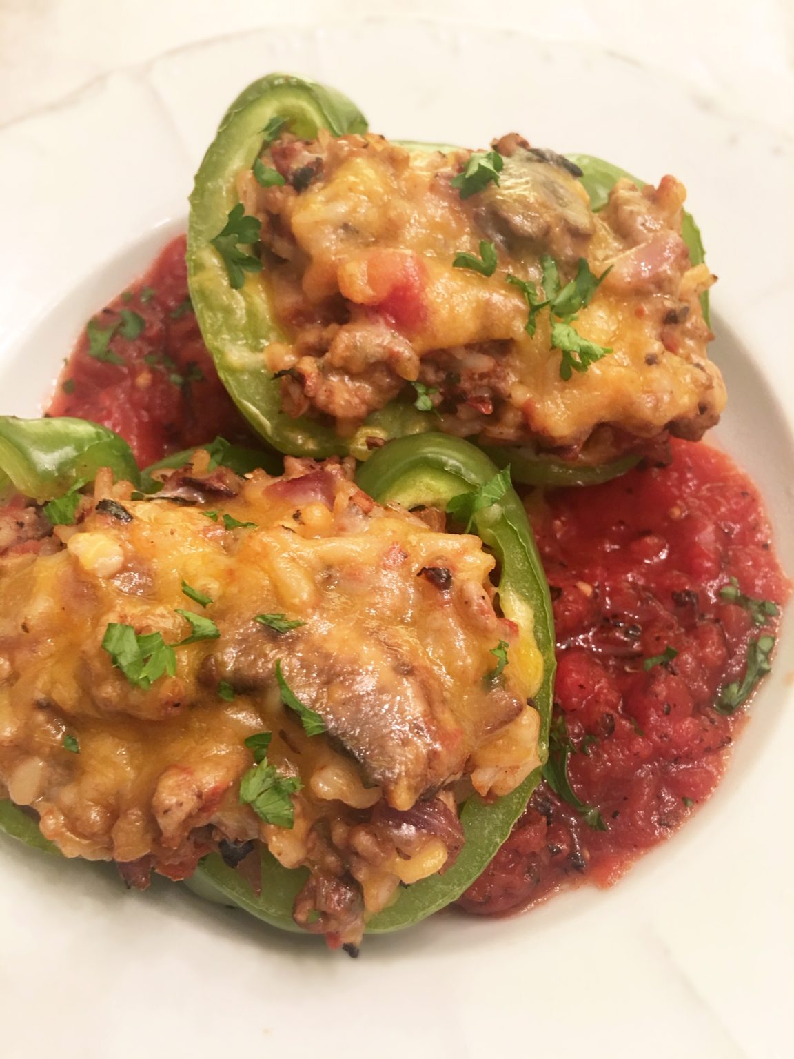 classic stuffed peppers with marinara sauce – Hopes Recipes